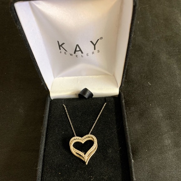 Kay Jewelers | Jewelry | Kay Jewelers Heart Necklace | Poshmark